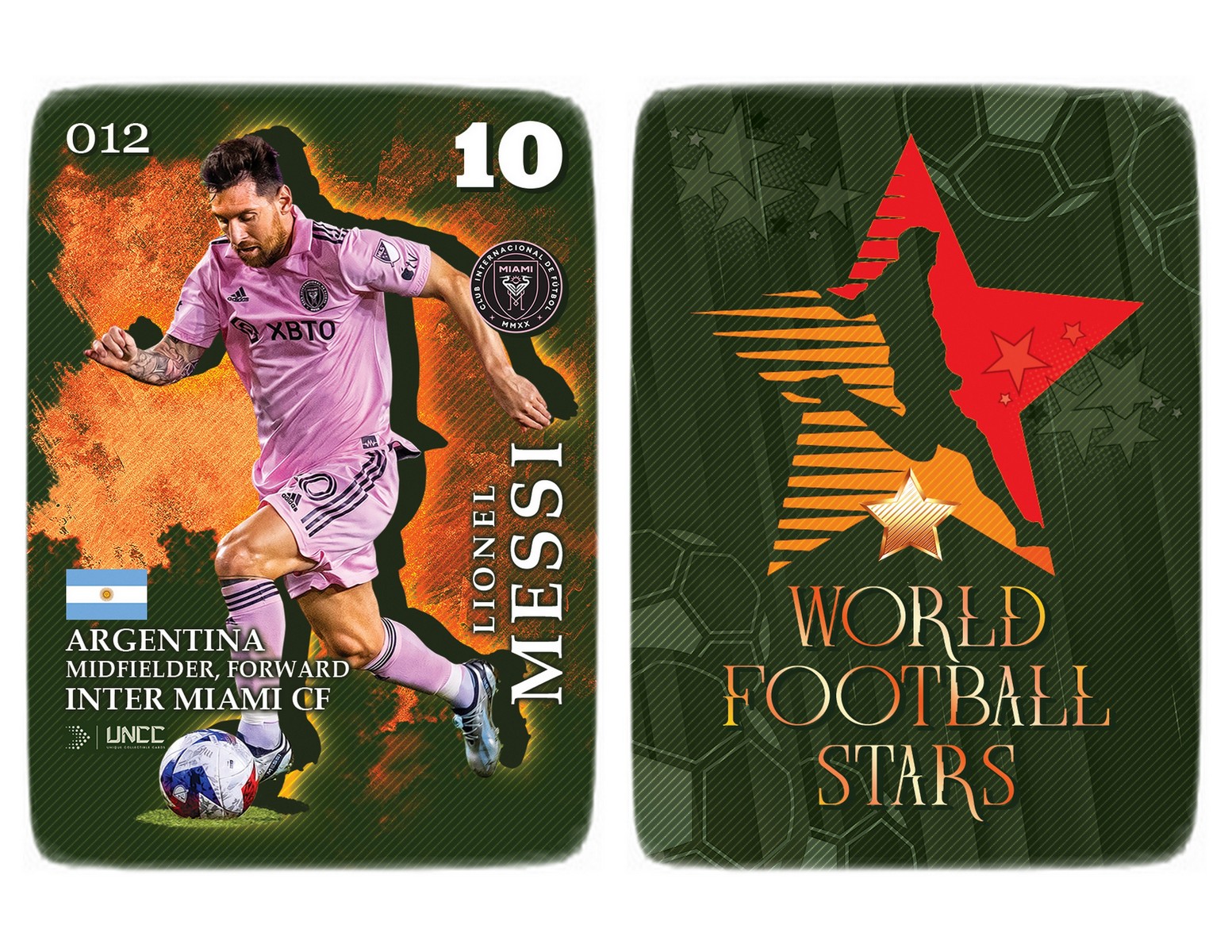 LIONEL MESSI, Inter Miami CF – Unique Collectible Cards
